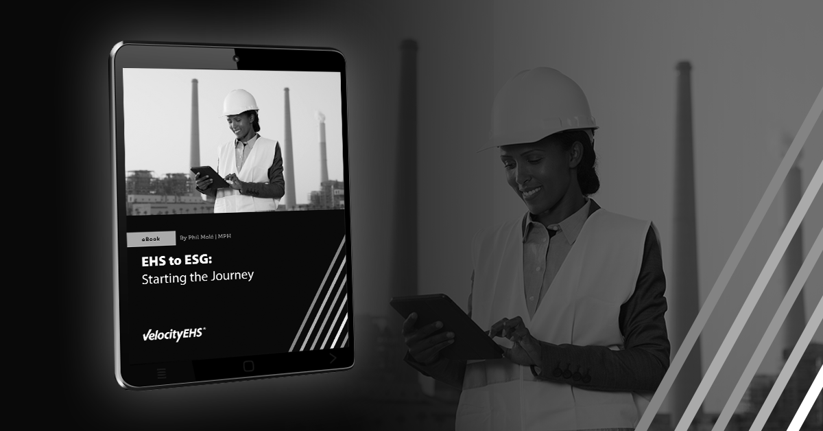 EHS to ESG: Starting the Journey | VelocityEHS